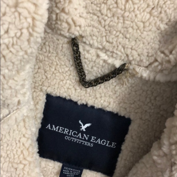 American Eagle Outfitters | Jackets & Coats | American Eagle Sherpa Lined Coat | Poshmark